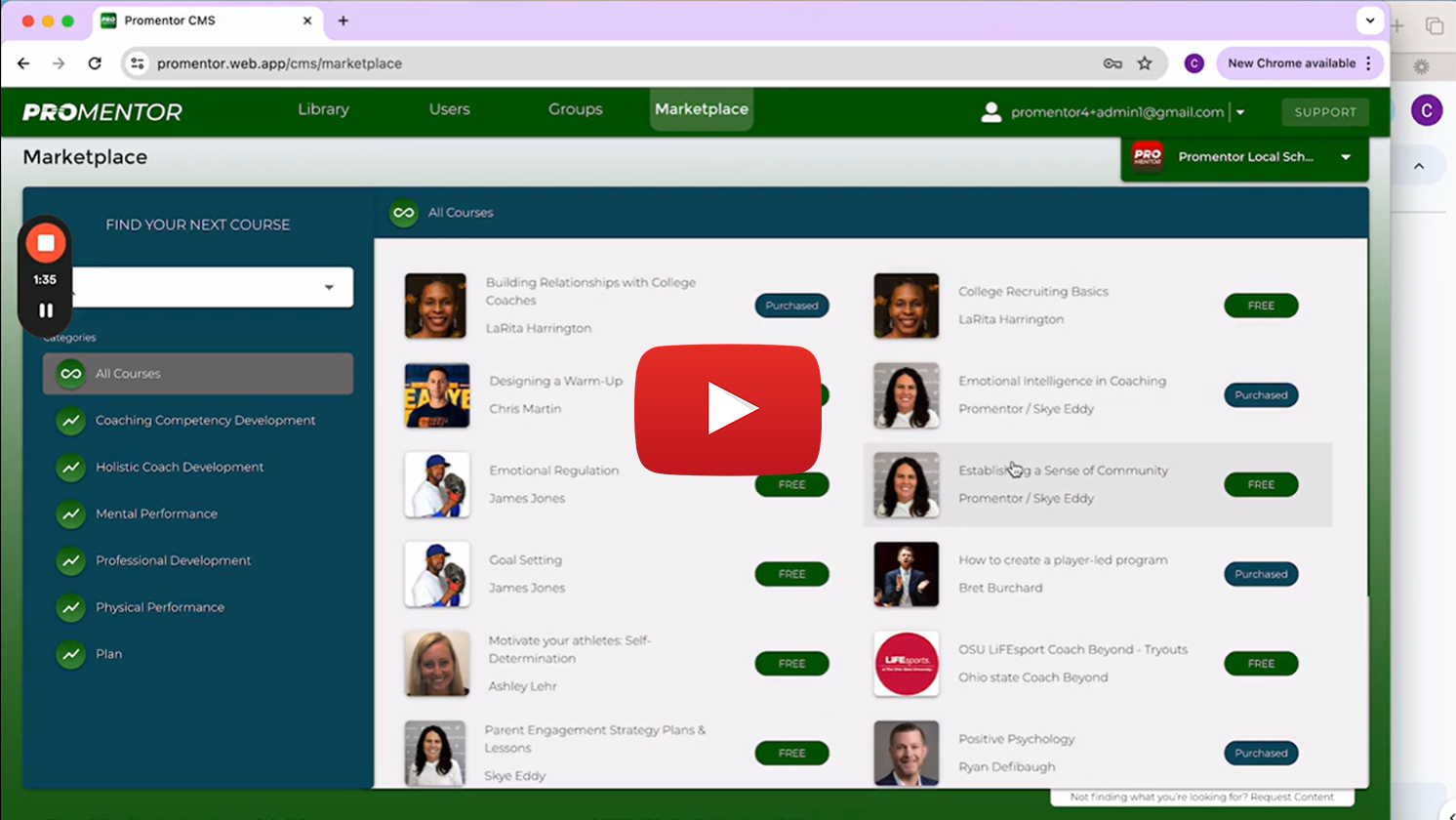 Tips for New Coaches - ProMentor