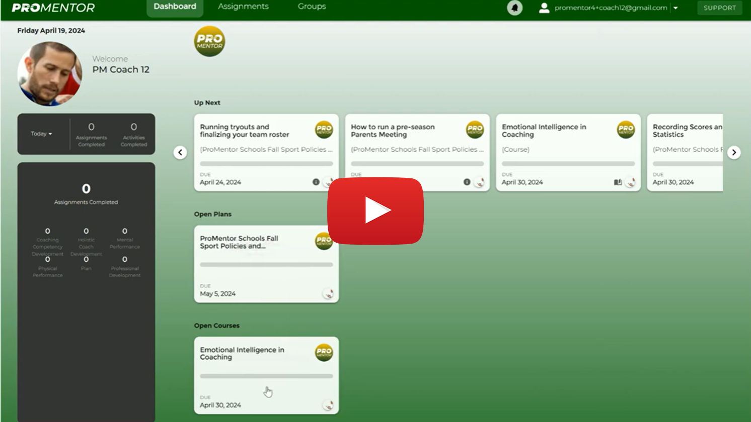 Coach’s Viewpoint - ProMentor